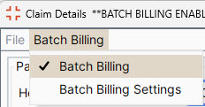 Batch Billing