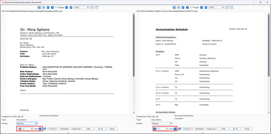 Encounter Notes and Forms