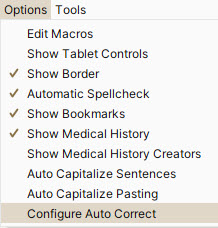 Encounter Notes and Forms