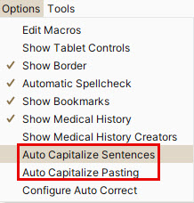 Encounter Notes and Forms