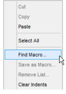 Text Macros