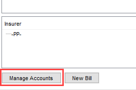 Private Billing Tab